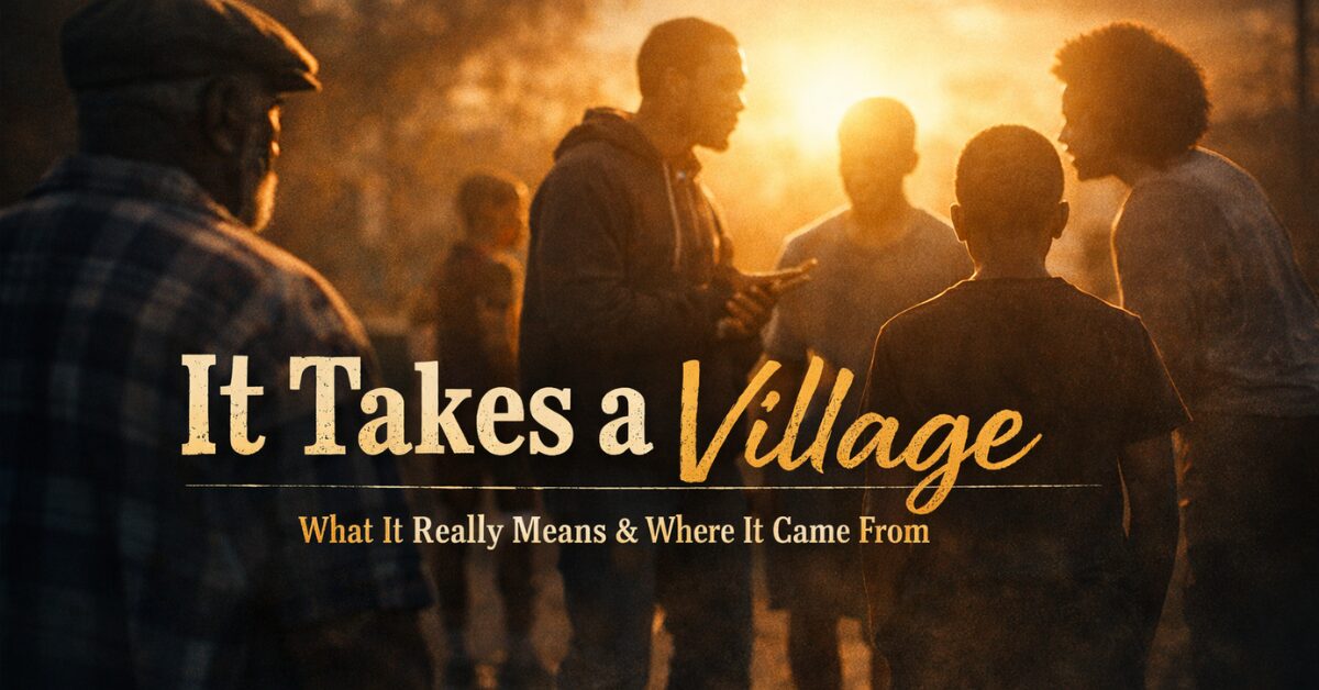 It Takes a Village Meaning - The Blue Heart Foundation